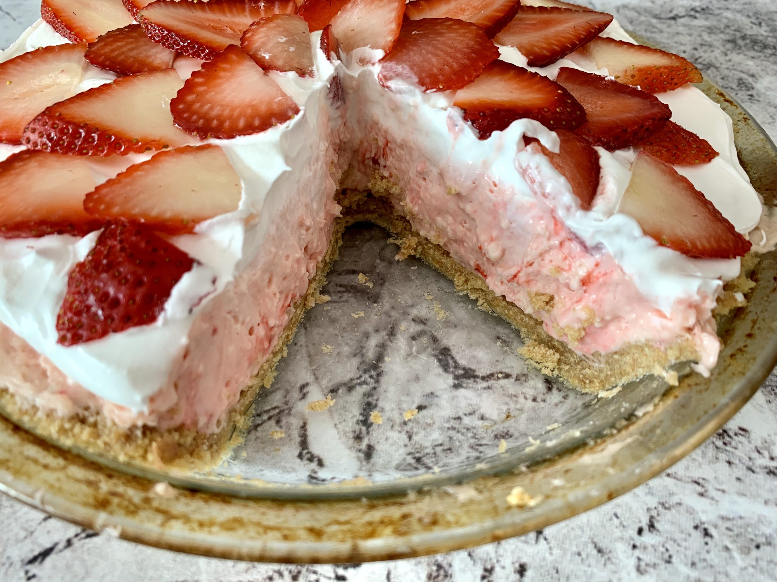Strawberry Delight Cheesecake - The Lazy K Kitchen