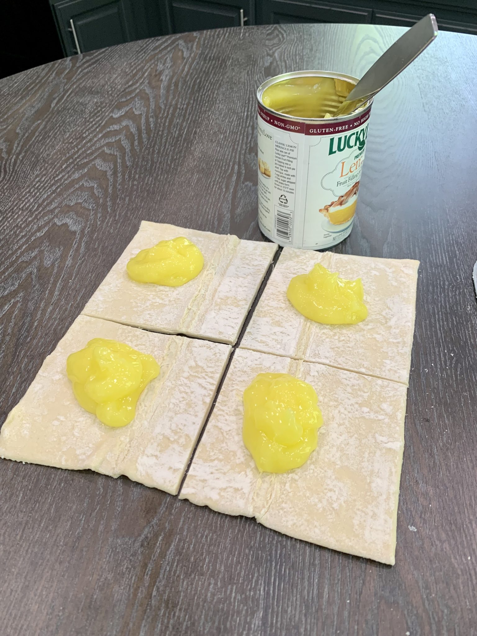 Super Easy Lemon Turnovers: Only 2 Ingredients - The Lazy K Kitchen