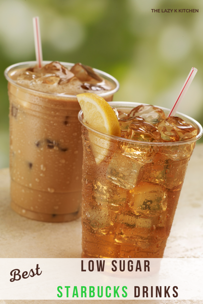 Best Low Sugar Starbucks Drinks:Low-Calorie & Healthy - The Lazy K Kitchen