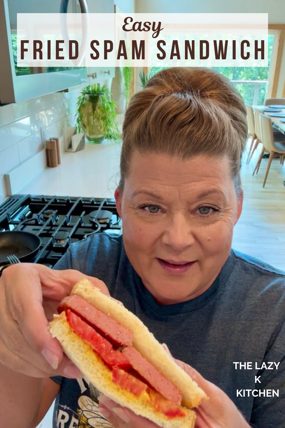 Easy Fried Spam Sandwich - The Lazy K Kitchen