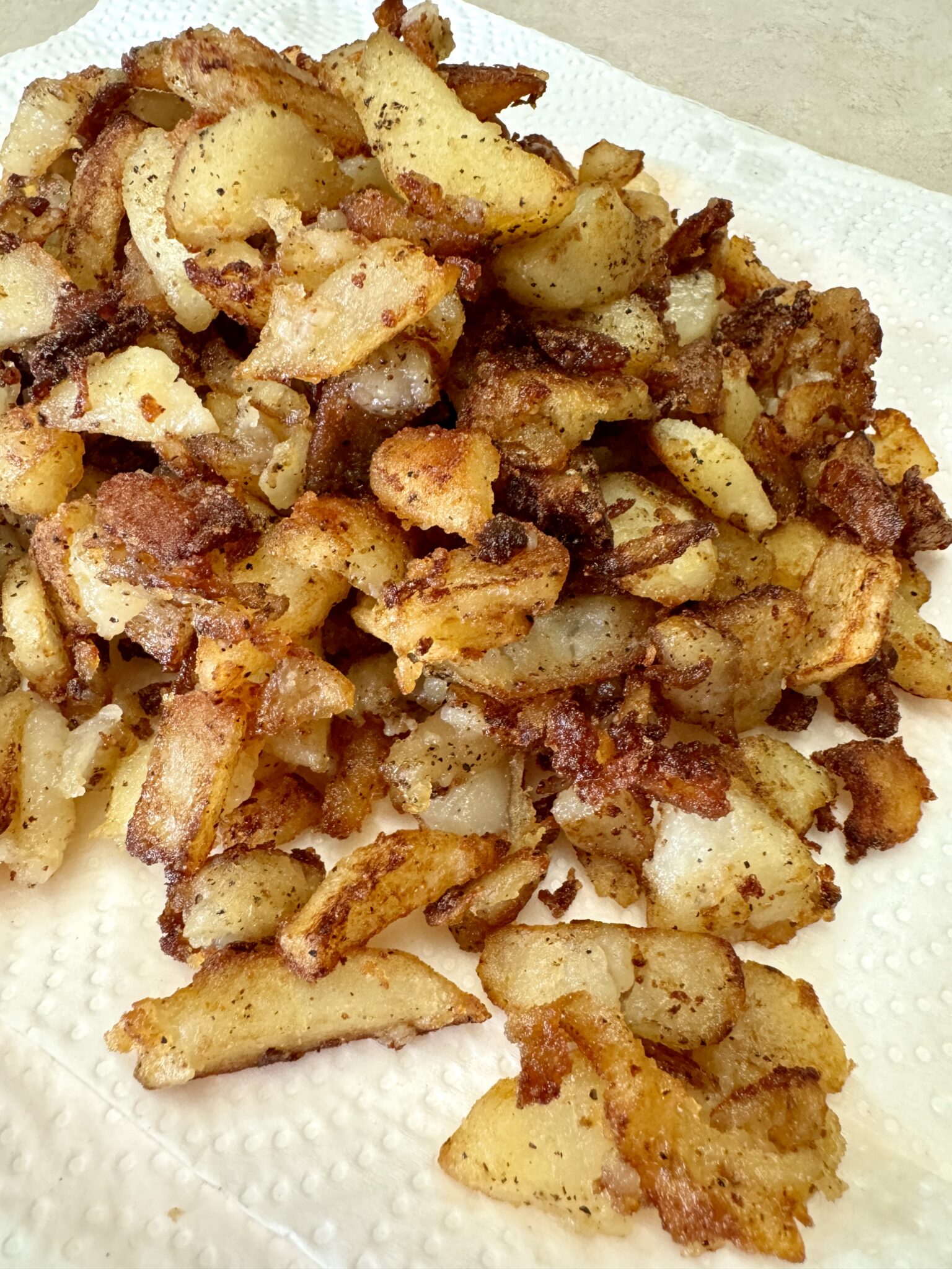 How to Make Fried Potatoes - The Lazy K Kitchen