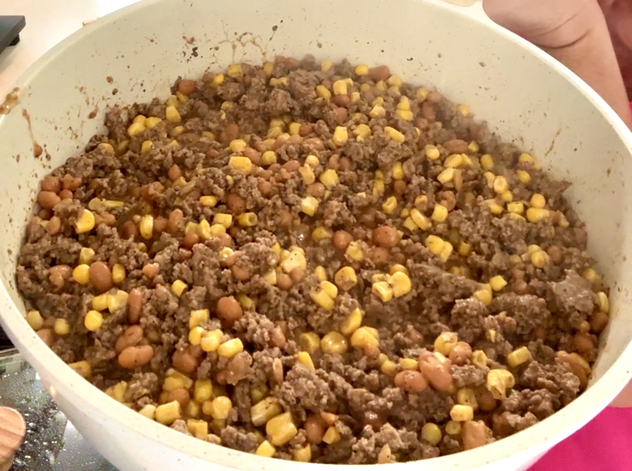 Cheap Beef and Bean Skillet Meal - The Lazy K Kitchen