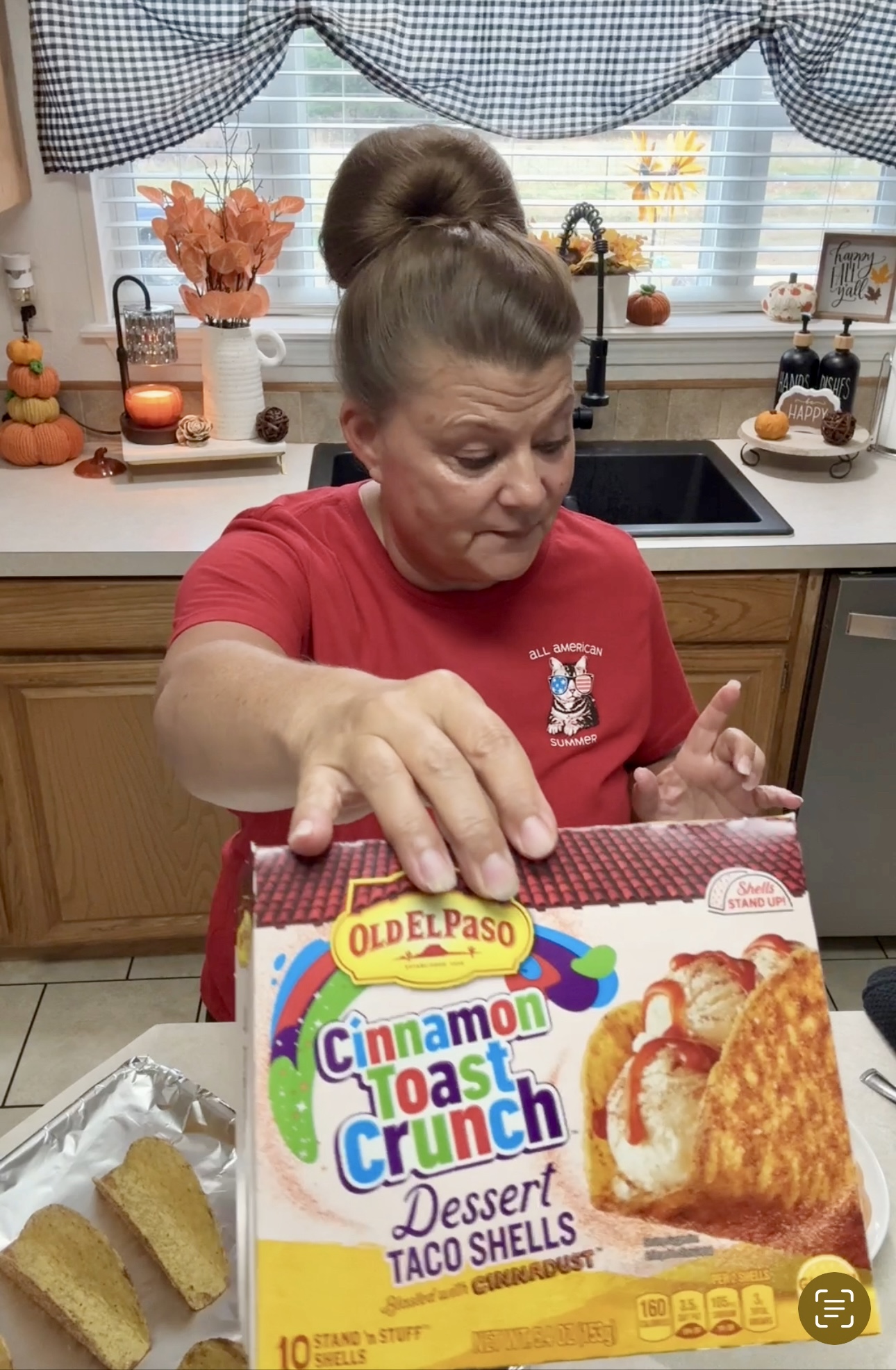 2 Ingredient Cinnamon Apple Tacos - The Lazy K Kitchen