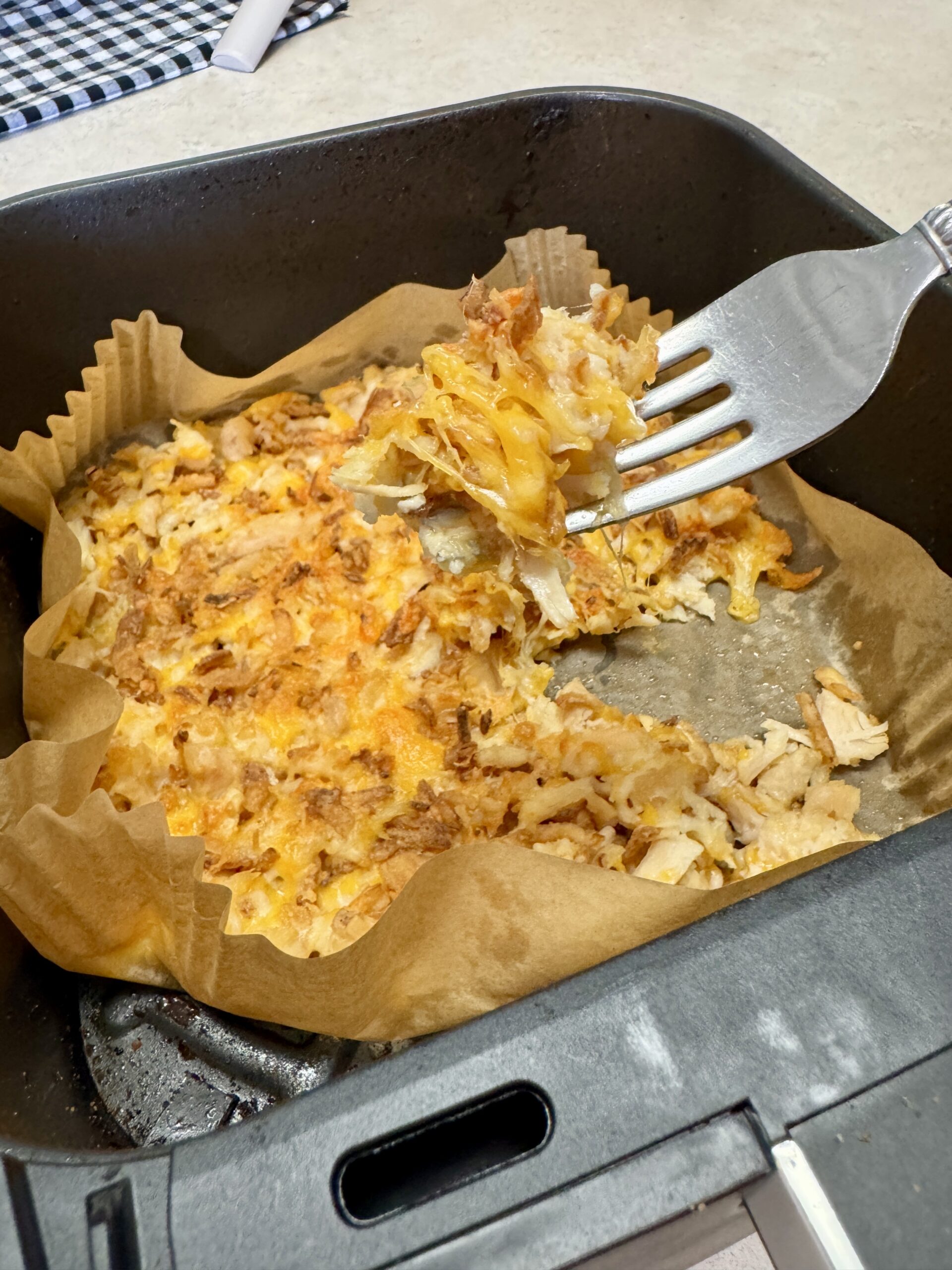 3 Ingredient French Fried Onions Chicken and Cheese - The Lazy K Kitchen
