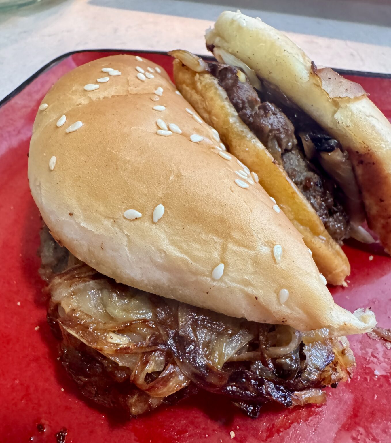 Easy Smashed Burgers - The Lazy K Kitchen