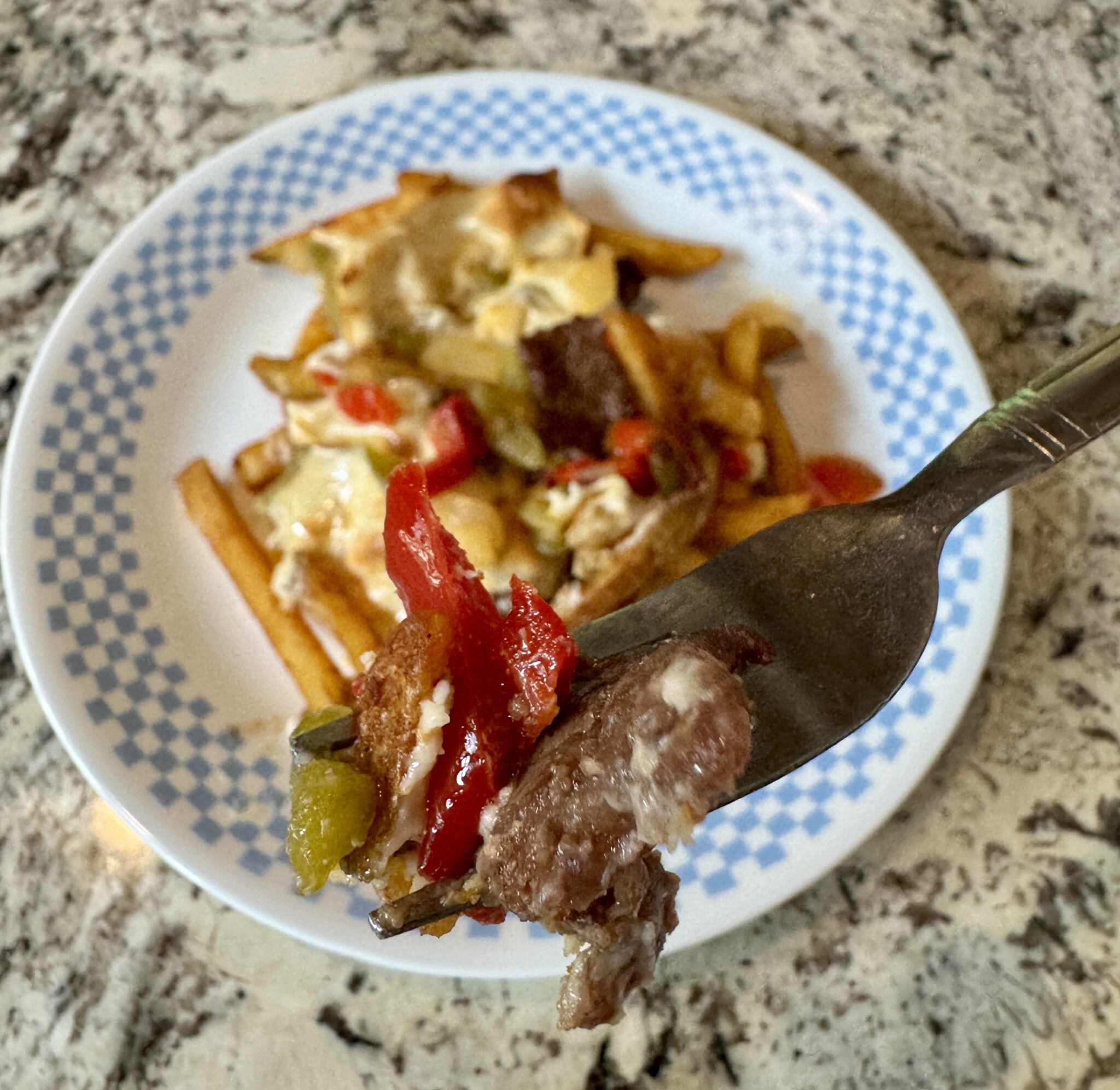 Philly Steak Cheese Fries - The Lazy K Kitchen